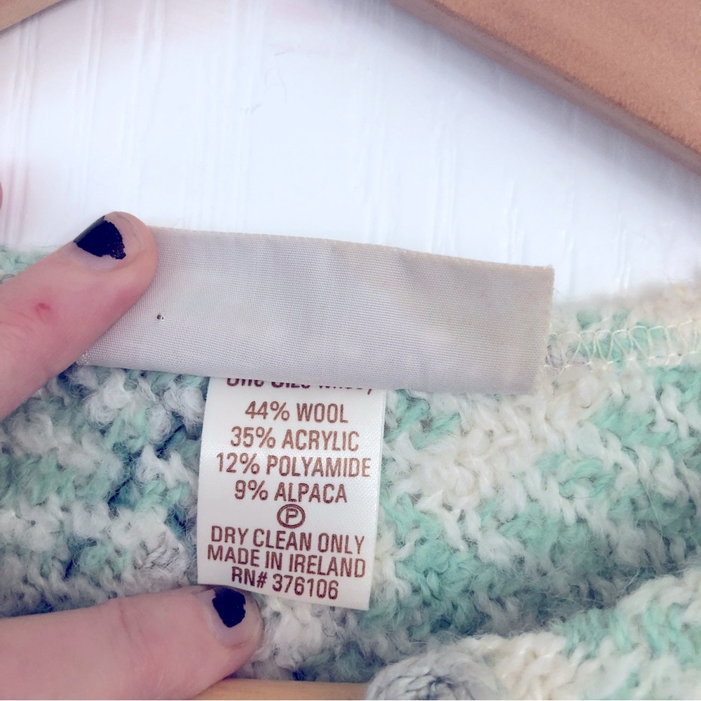 Boyne Valley Weavers Irish Fringed Poncho - Gem